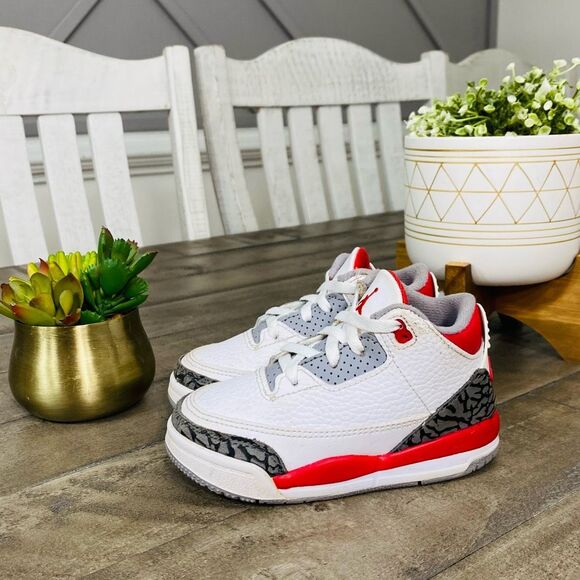 Jordan | Shoes | Nike Air Jordan 3 Retro Td White Cement Reimagined ...